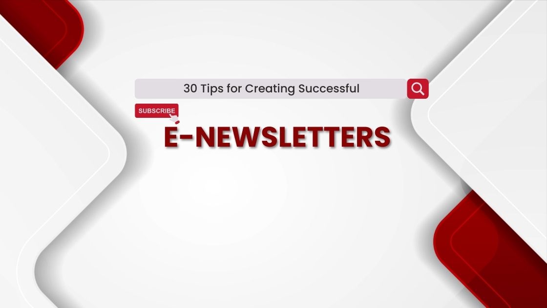 30 Tips for Creating Successful E-Newsletters | WillTan.com